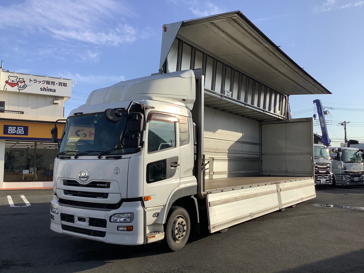 UDクオン 平成24年式 QKG-CG5ZA ウイング 7131｜中古トラック販売｜シマ商会のグットラックshima