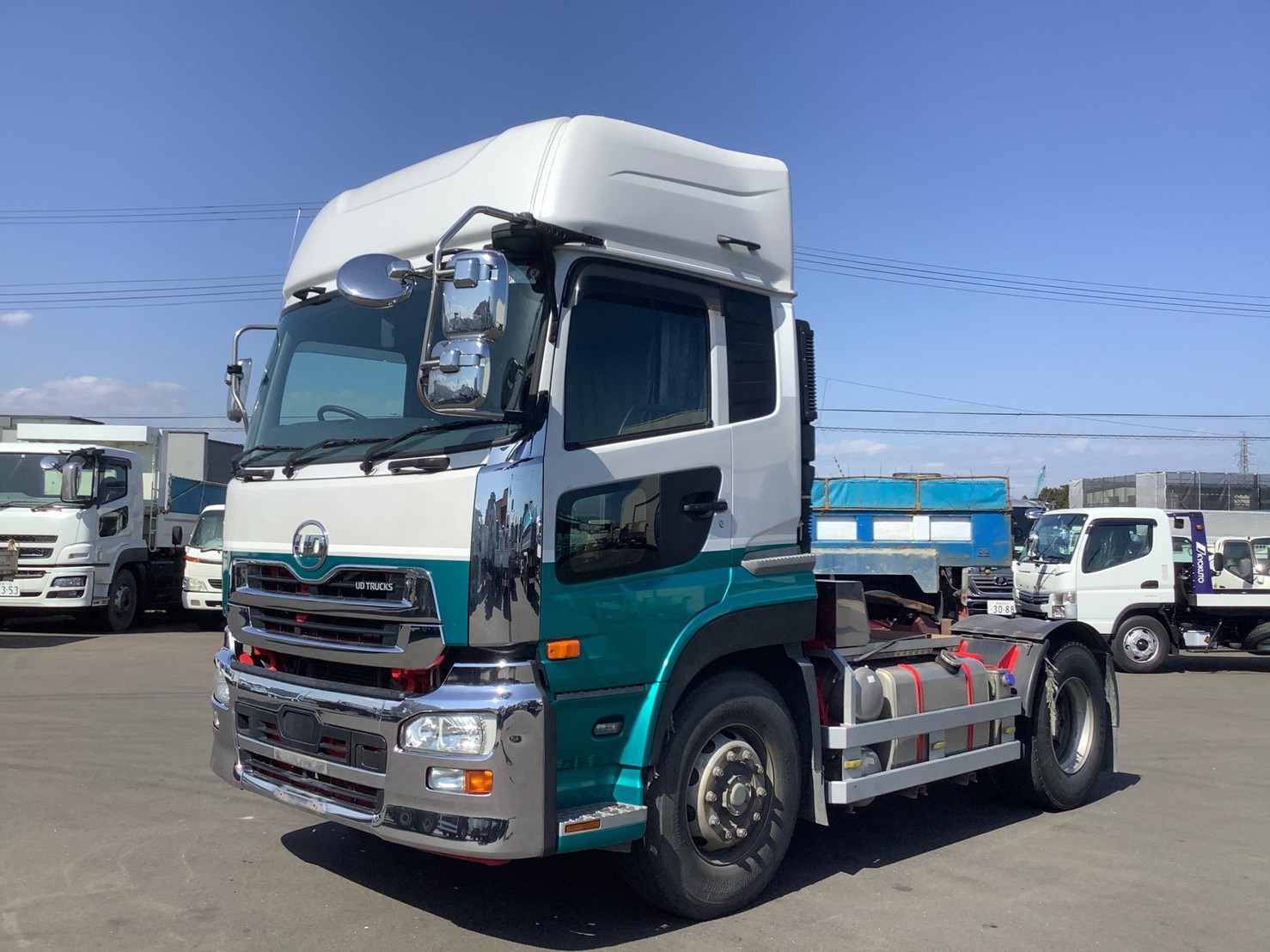 UDクオン 平成27年式 QPG-GK5XAB トラクターヘッド 9030｜中古トラック販売｜シマ商会のグットラックshima