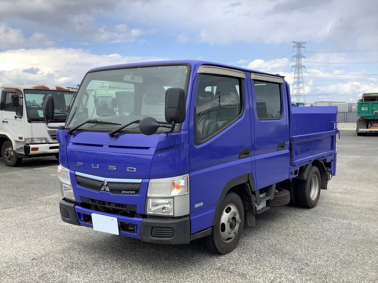 三菱ふそうキャンター 平成28年式 TPG-FBA20 平ボディ 1314｜中古トラック販売｜シマ商会のグットラックshima